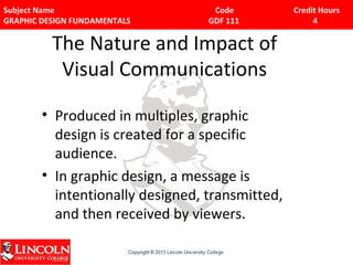 1 Why Do We Need Graphic Design | PPT