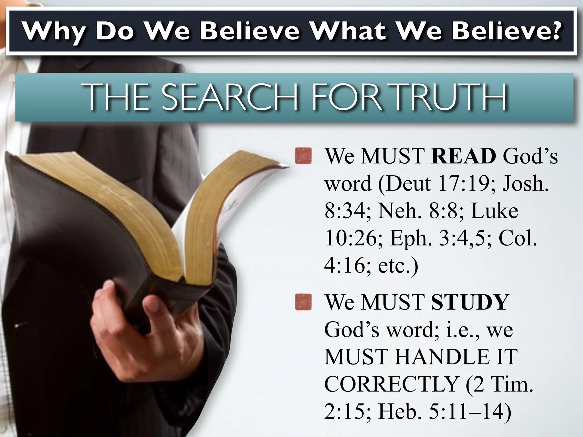 1 Why_We_Believe_What_We_Believe a bible lesson | PPT