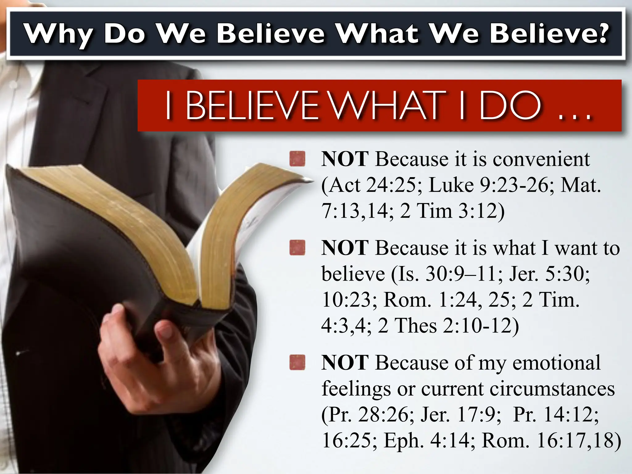 1 Why_We_Believe_What_We_Believe a bible lesson | PPT