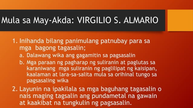 1 wika ng pagsasalin | PPTX