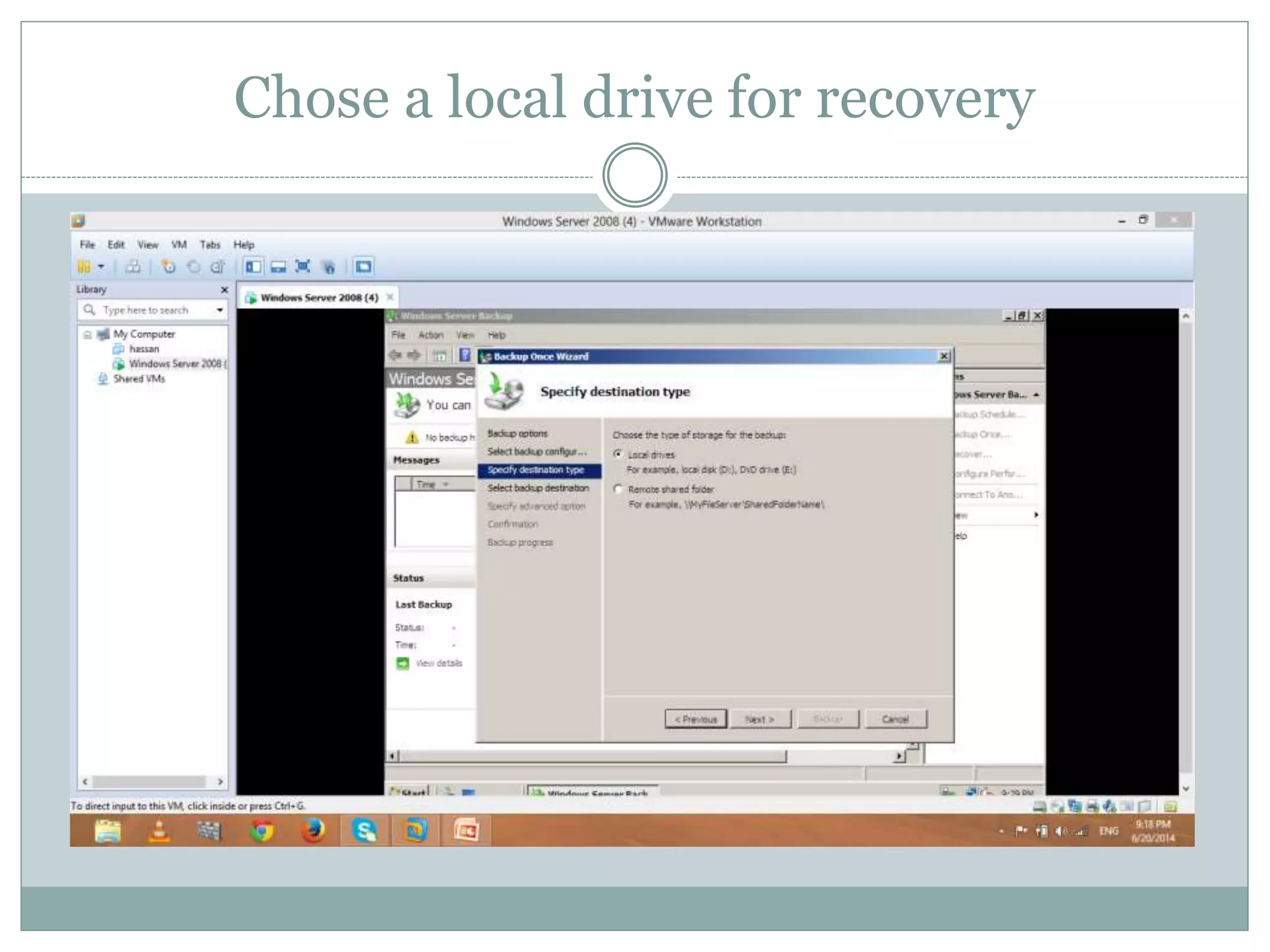 windows server 2008 active directory recovery step by step | PPTX