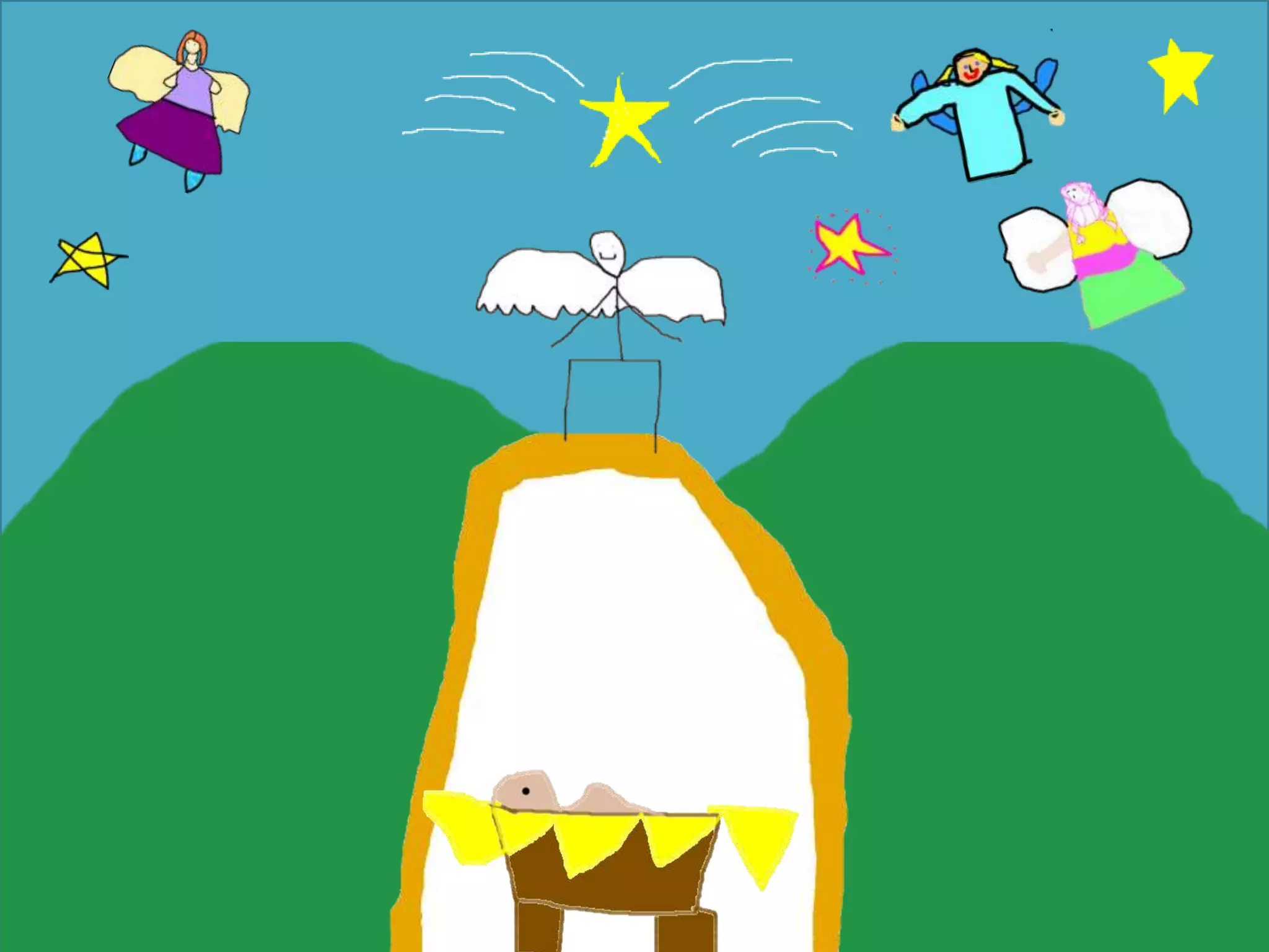 1 W Interactive Christmas Story | PPT