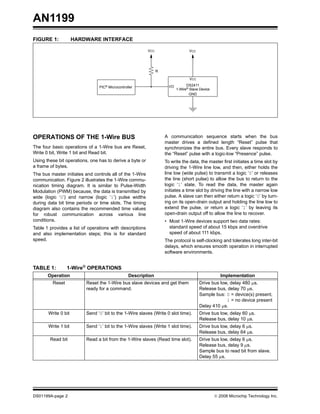 1wire protocol | PDF