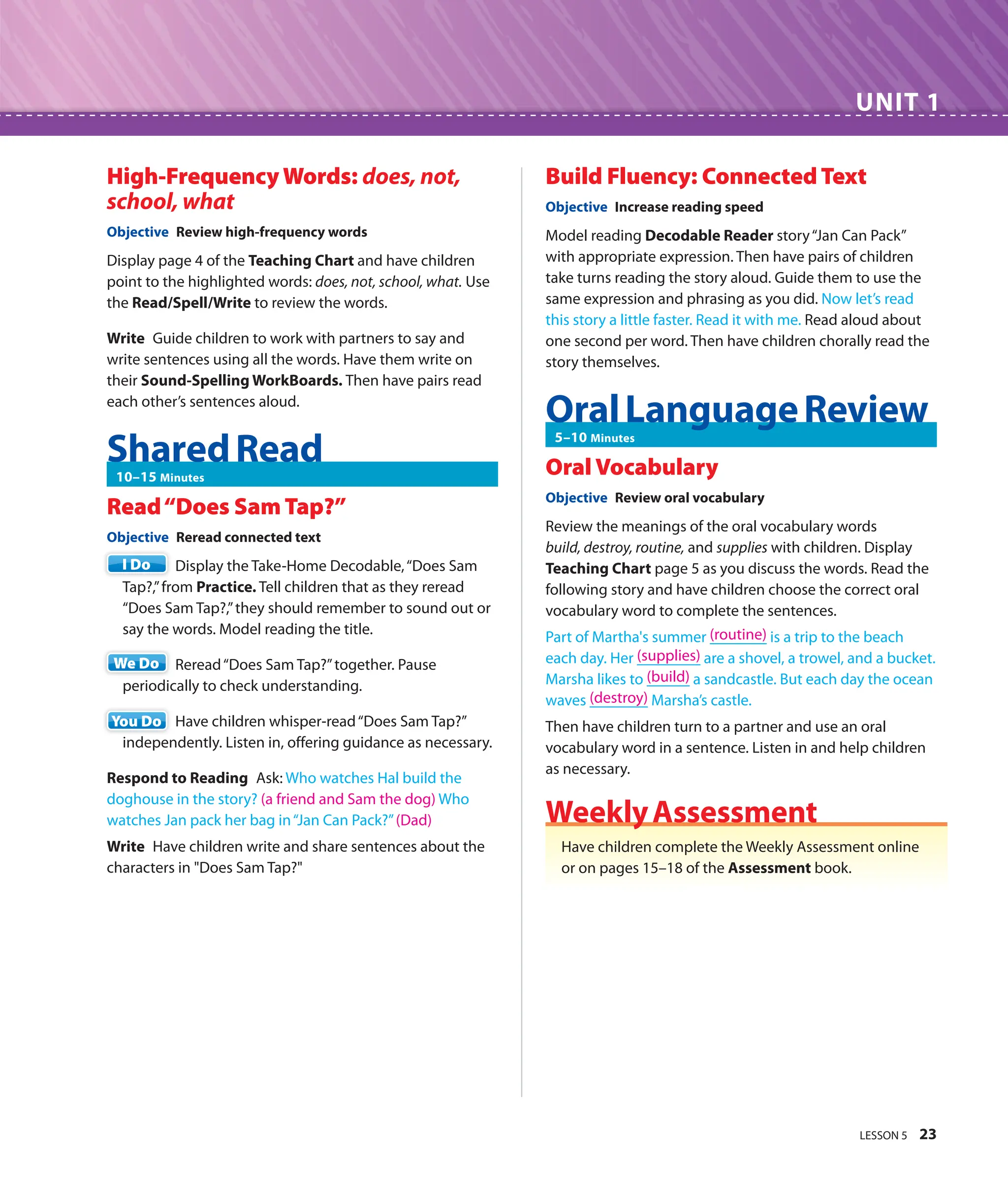 Grade 1 English Wonderworks Teacher Manual | PDF