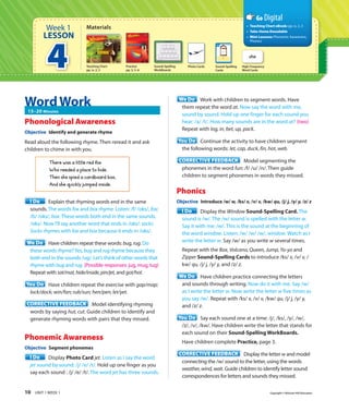 Grade 1 English Wonderworks Teacher Manual | PDF