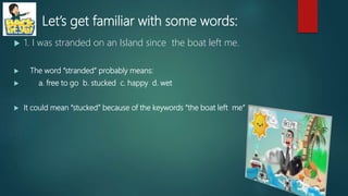 Word Analogy Lesson English First Quarter 2020 | PPTX
