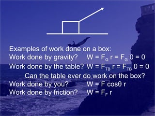1 work & energy notes | PPT