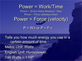 1 work & energy notes | PPT