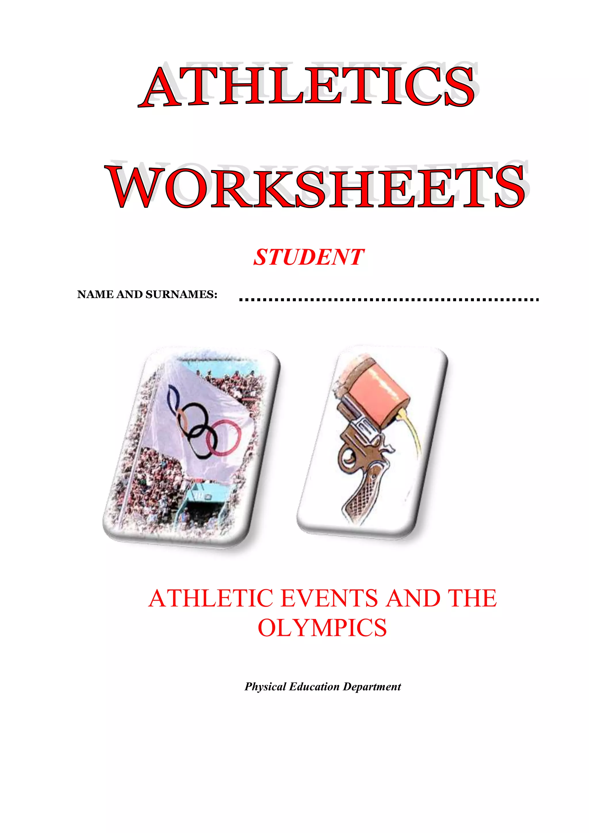 Worksheet "Athletics & the Olympics" | DOCX