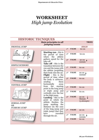 1 worksheet athletics & the olympics | PDF