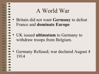 world war i causes | PPT | Political Issues & policy | Politics