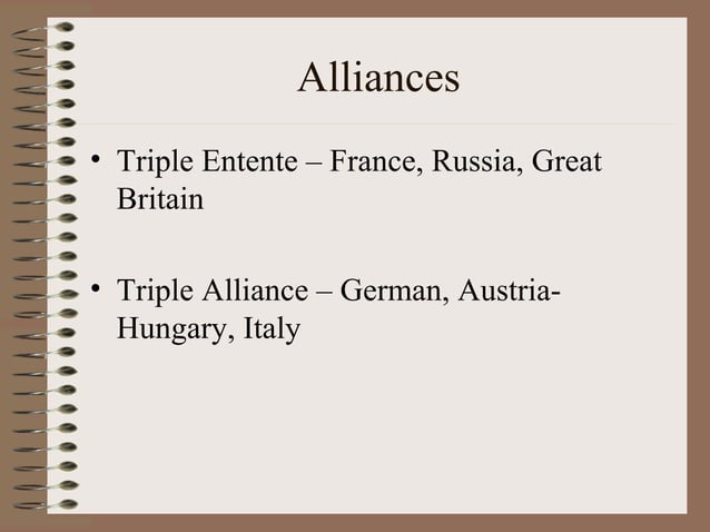 world war i causes | PPT