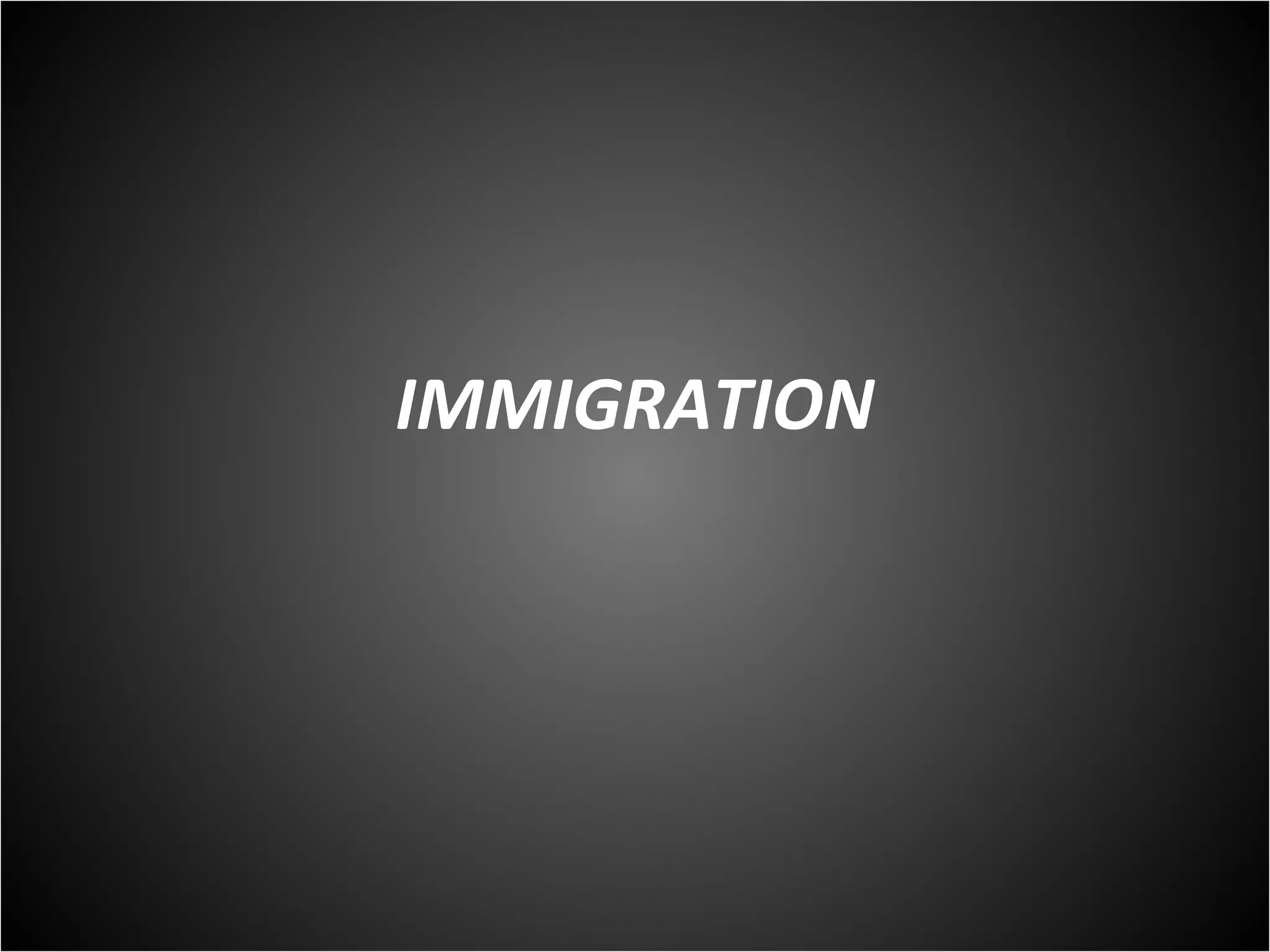 Immigration and Urbanization | PPT