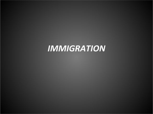 Immigration and Urbanization | PPT