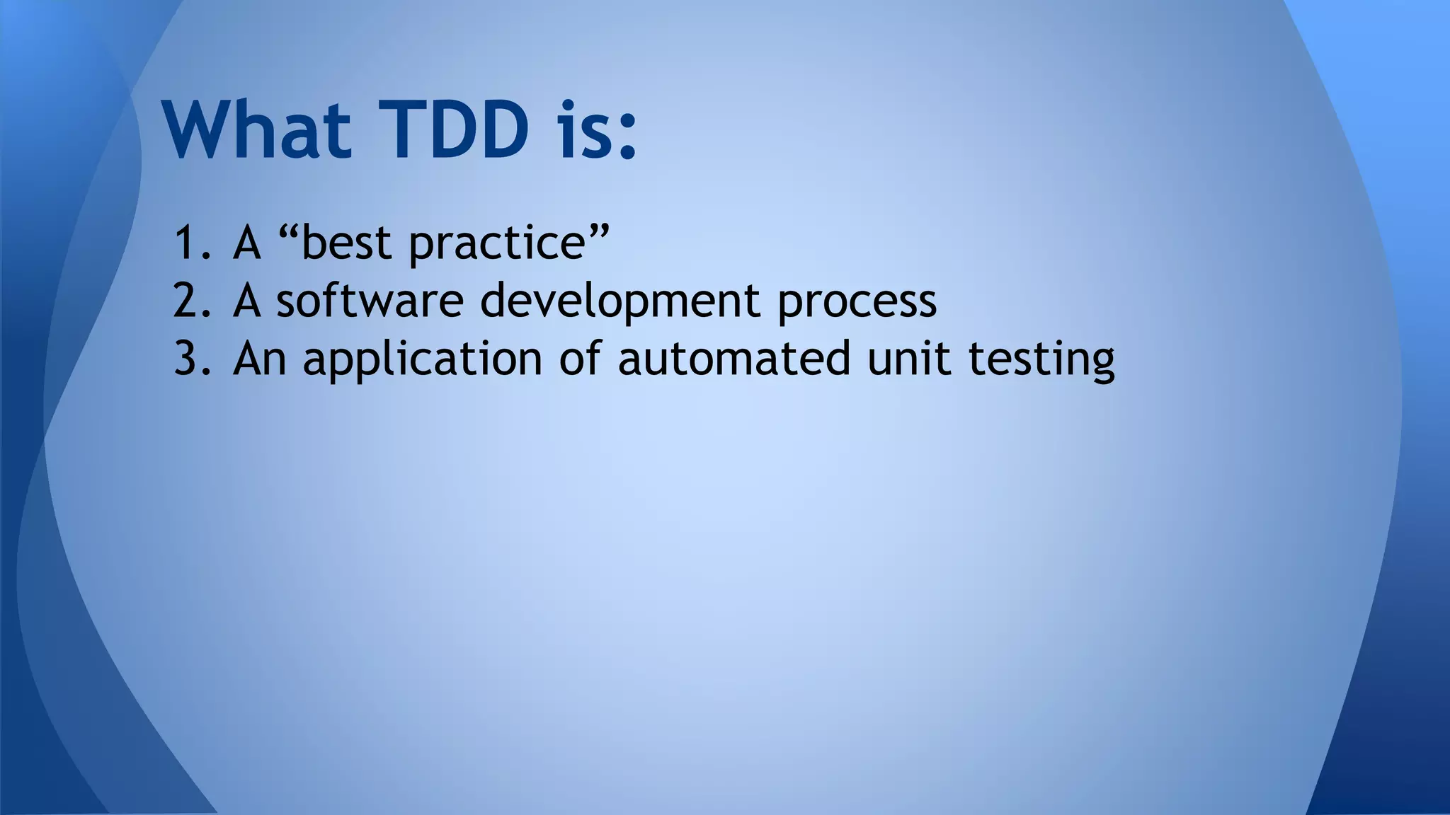 Test Driven Development Unit Testing Dependency Injection Mocking Ppt