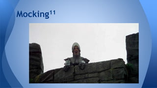 Test Driven Development:Unit Testing, Dependency Injection, Mocking | PPTX