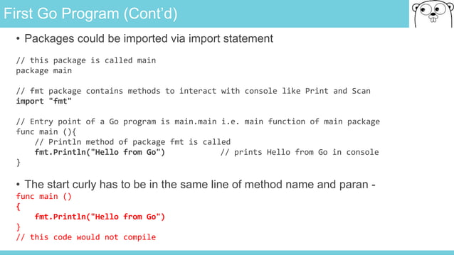 Golang - Overview of Go (golang) Language | PPTX