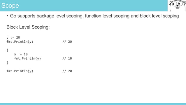 Golang - Overview of Go (golang) Language | PPTX