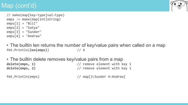 Golang - Overview of Go (golang) Language | PPTX
