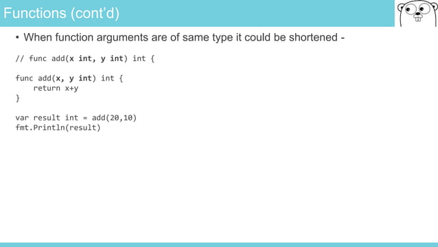 Golang - Overview of Go (golang) Language | PPTX