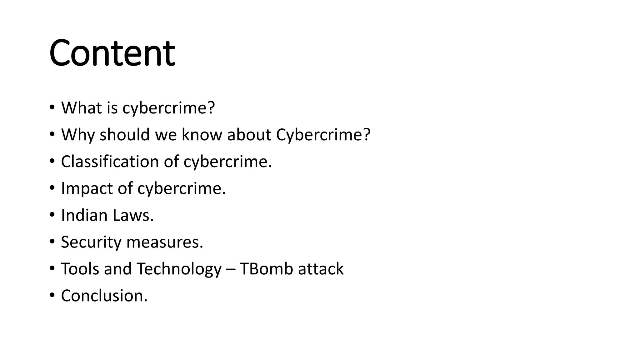 Cybercrime | PPTX