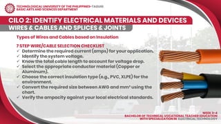 1Y-2T_BTVTED-ET_Week-3-4-CILO-2-Identify-Electrical-Materials-and ...