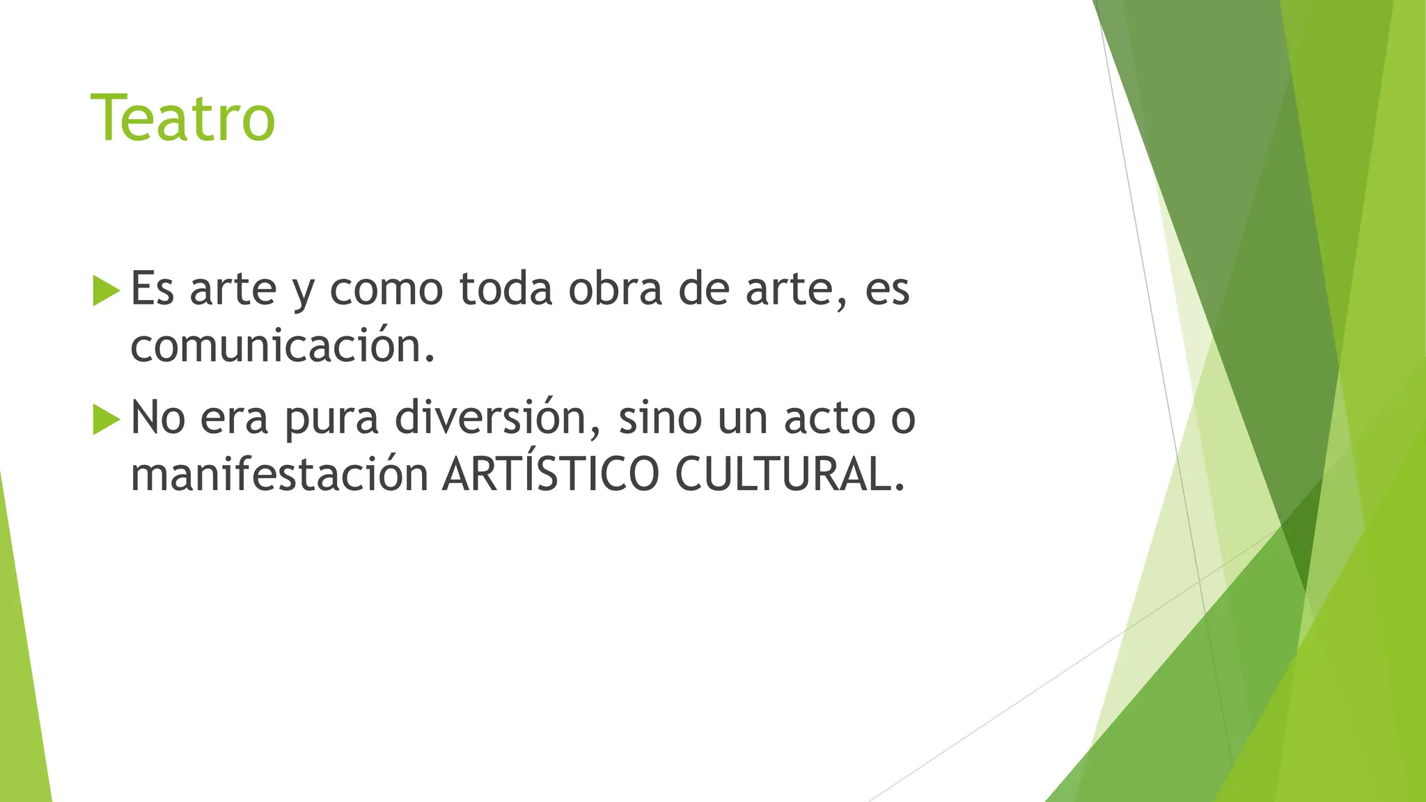 1 y 2 de secundaria, Trabajo explicativo de los generos teatrales | PPT ...