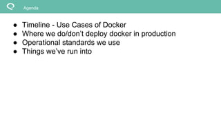 1 year with Docker | PPT