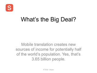 The Era of Big Translation, by Carl Yao, CSOFT International | PPT