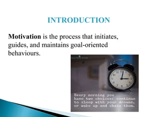 1 yr b sc unit 4, motivation | PPTX