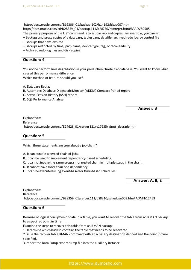 1z0 063 Exam Questions Pass Oracle 1z0 063 Exam With 100 Guarantee