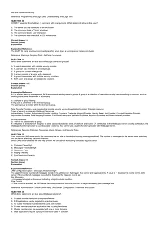 Oracle Weblogic Server 11g: System Administration I | PDF | Cloud Computing | Internet