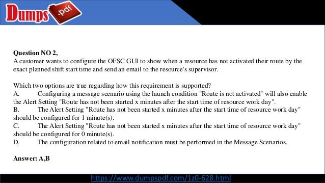 1z0-628 Dumps Questions