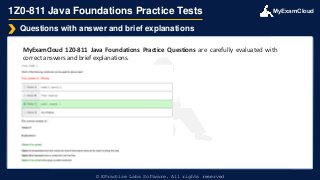 1Z0-811 Java Foundations Practice Tests | PPT