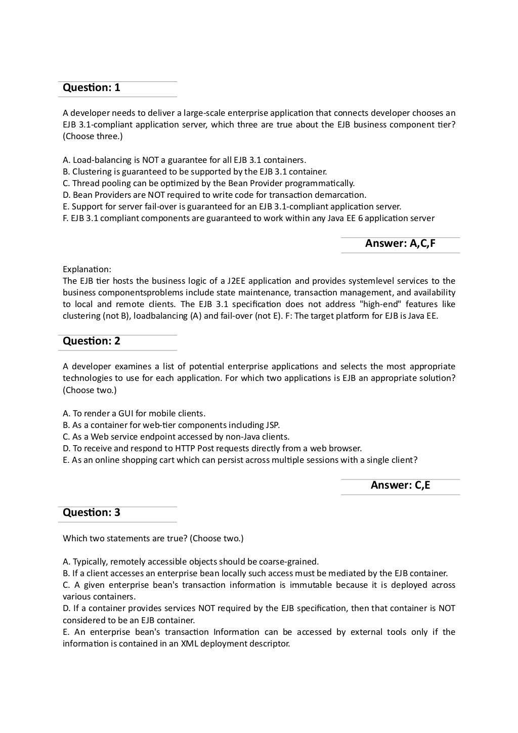 Oracle 1Z0 895 Exam Questions Valid 1Z0 895 Dumps 2018 oracle-1z0-895-exam-questions-valid-1z0-895-dumps-2018