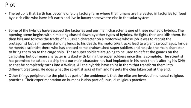 Pre production FMP2 | PPT