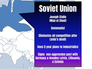 rise of militarism & fascism | PPTX