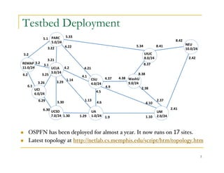 CCNxCon2012: Session 4: OSPFN | PDF