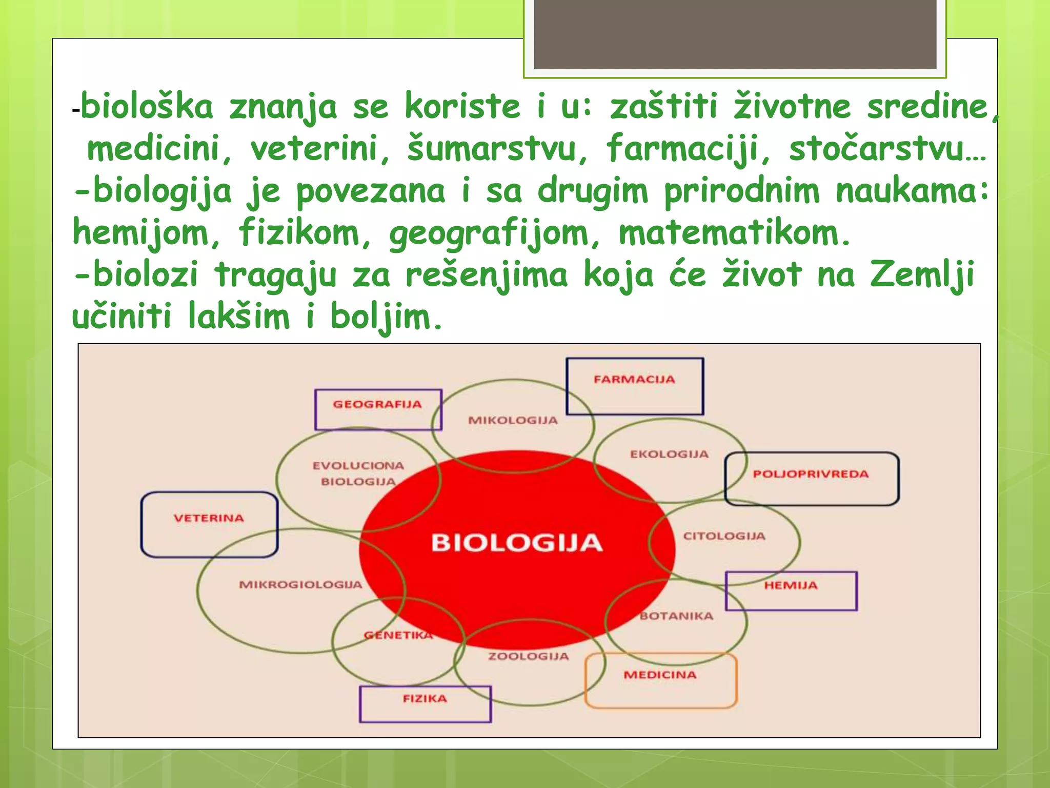 1 Ziva bica, neziva priroda i biologija | PPTX