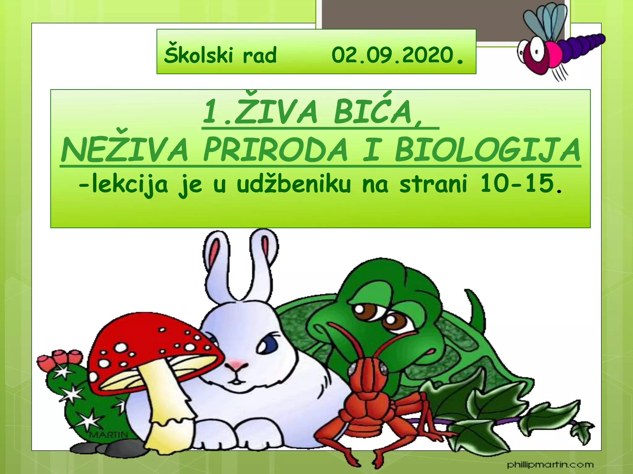 1 Ziva bica, neziva priroda i biologija | PPTX