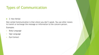 Communication skills | PPTX