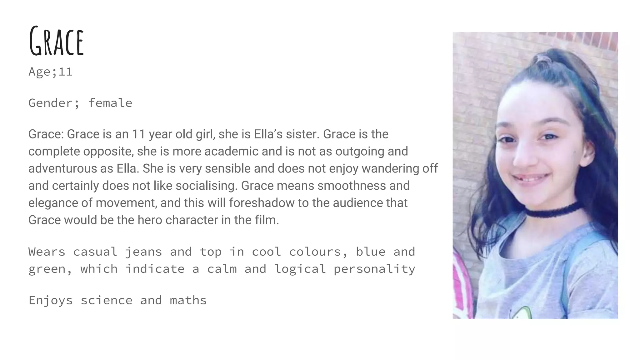 Character profile | PPT