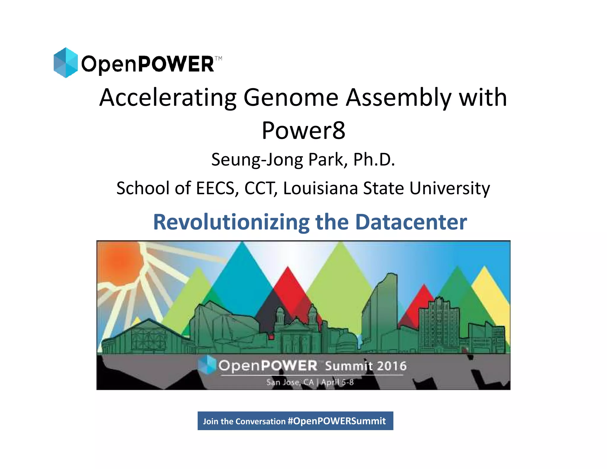 Scaling Redis Cluster Deployments for Genome Analysis (featuring LSU) - Terry Leatherland, IBM | PPT