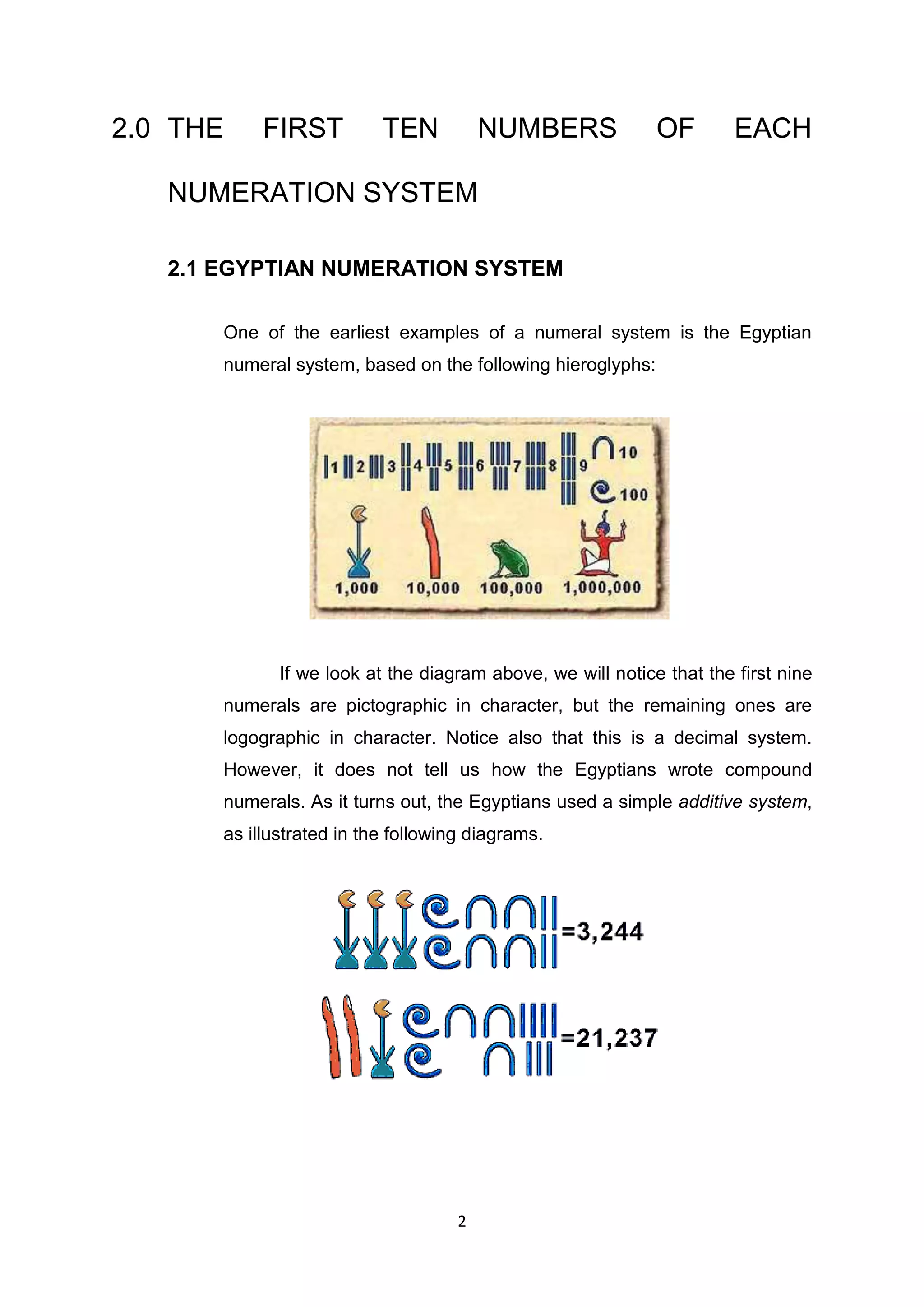 NUMERATION SYSTEM | DOCX