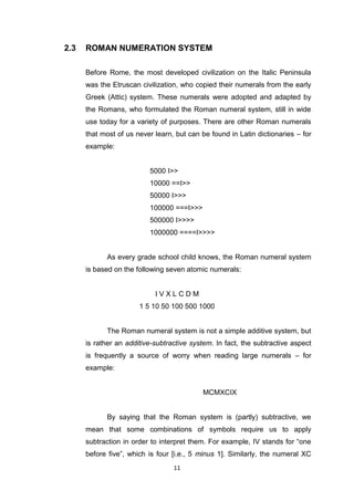 NUMERATION SYSTEM | DOCX