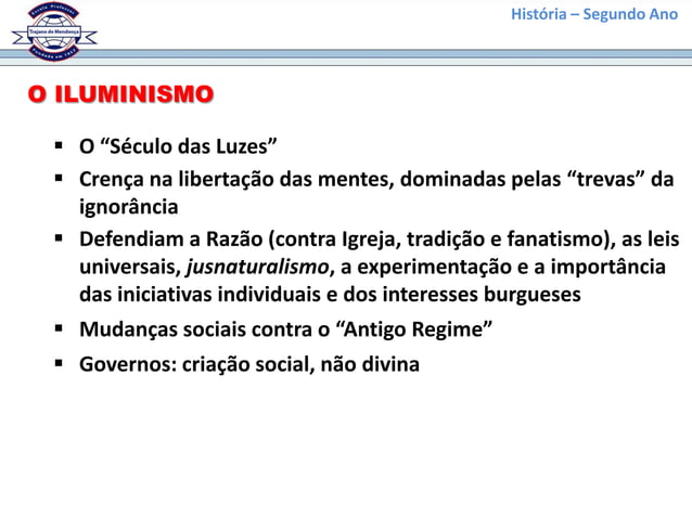 O ILUMINISMO | PPTX