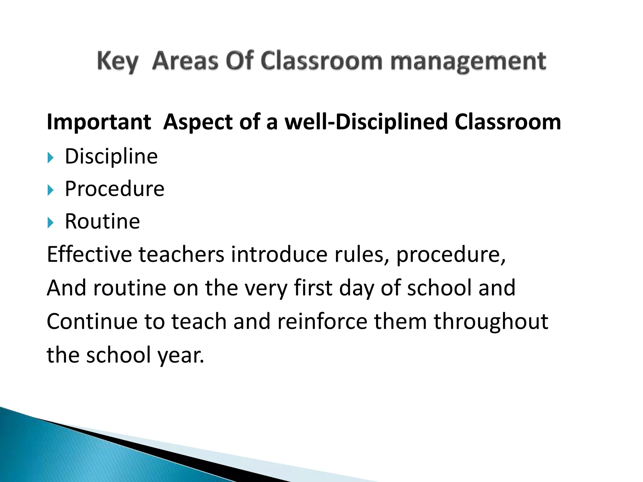 classroom management | PPTX