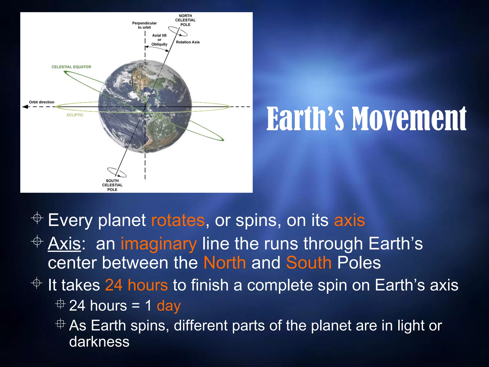 2 1.1 earth's rotation & revolution | PPT