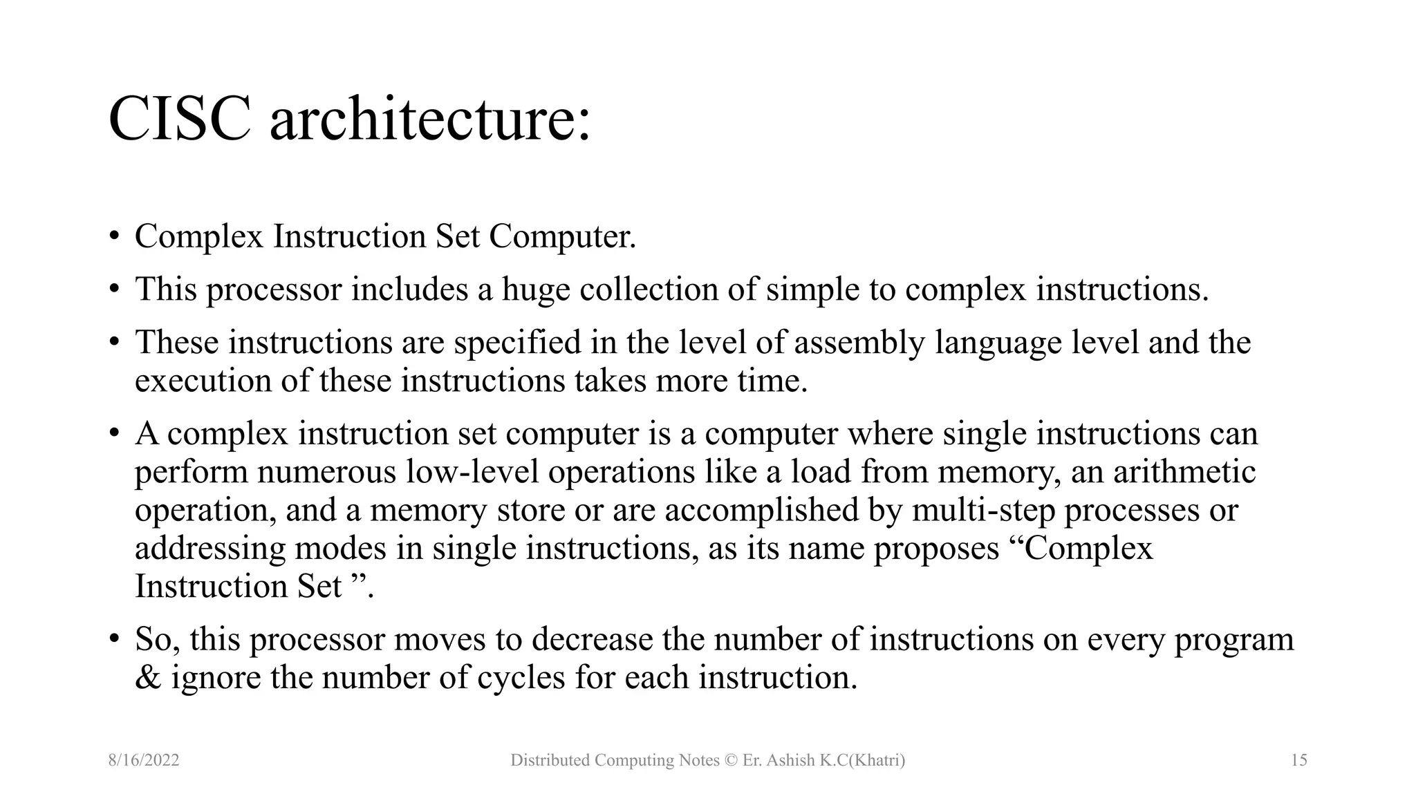 Uni Processor Architecture | PPTX