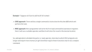 Uni Processor Architecture | PPTX